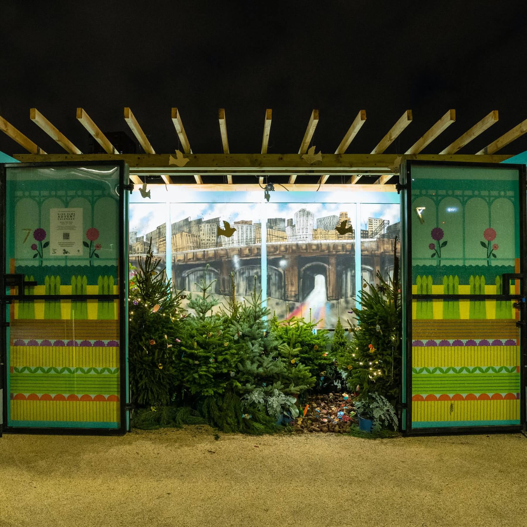 Come and see our window in the Nine Elms Advent Calendar - New Covent ...