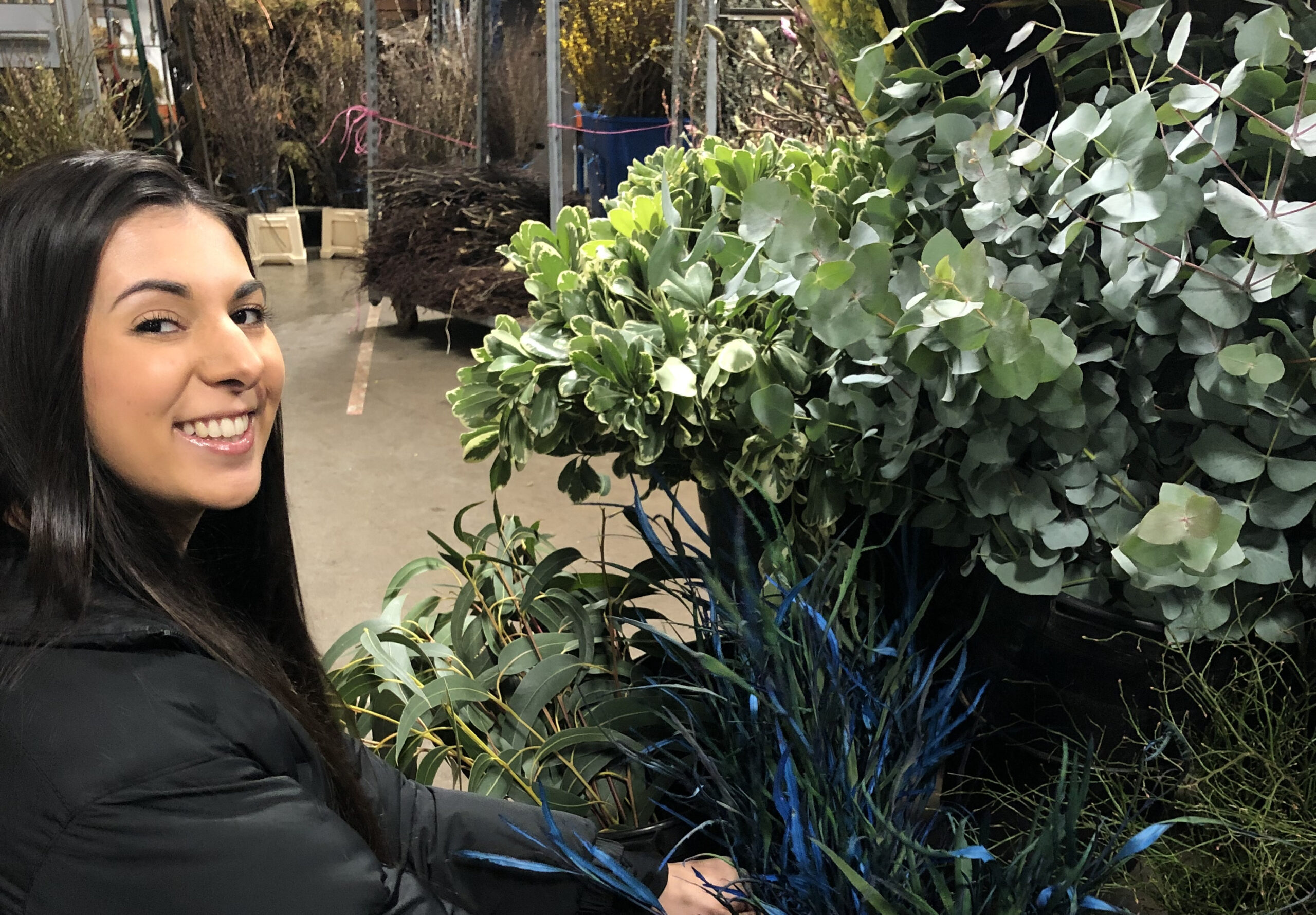 Darcy flourishes with foliage - New Covent Garden Market Flowers - New ...