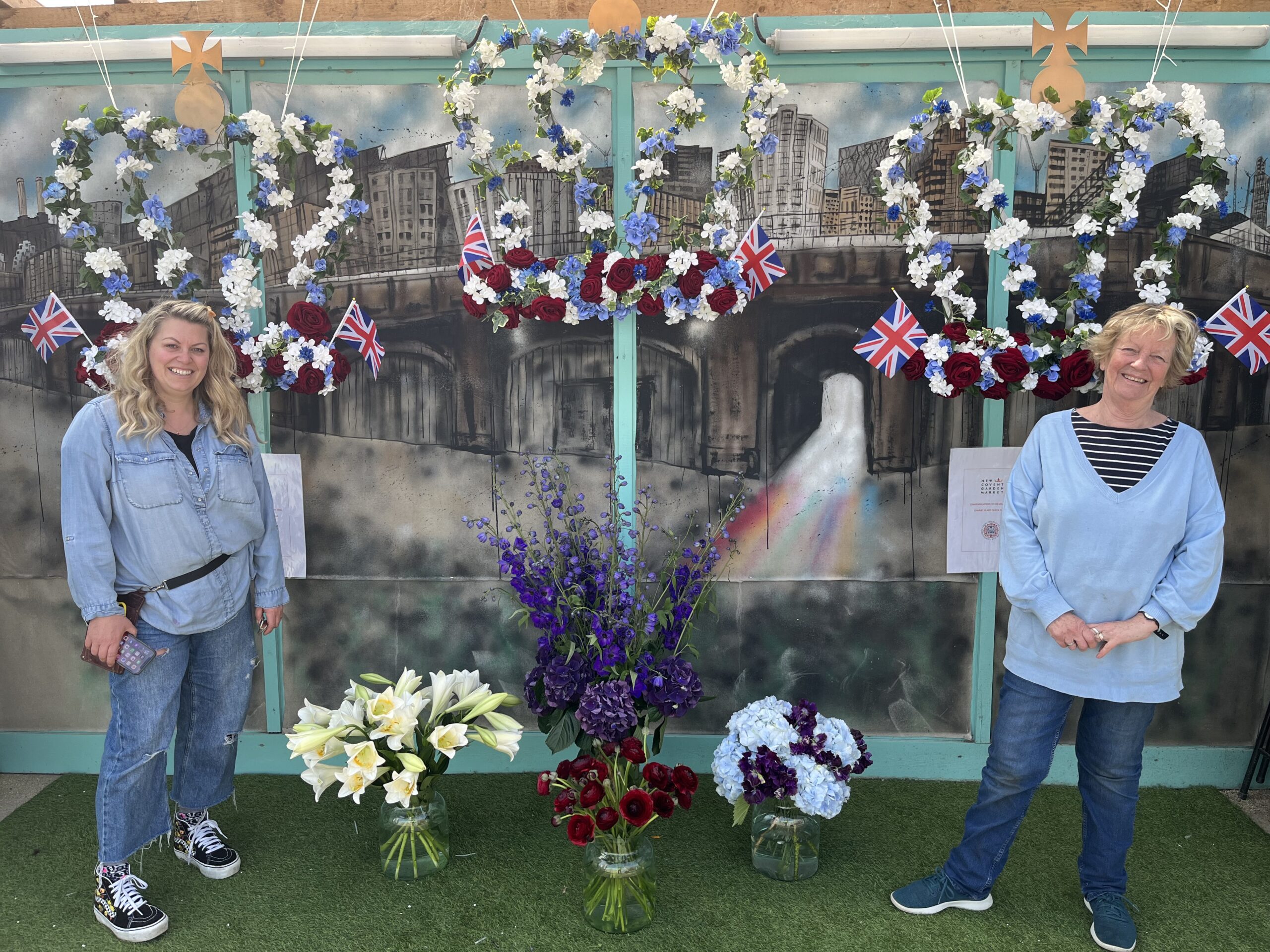 Celebrating the Coronation on Merchants Way